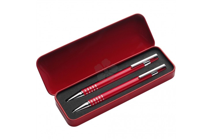 Promotional Metal Pen & Pencil Set, Personalised by MoJo Promotions