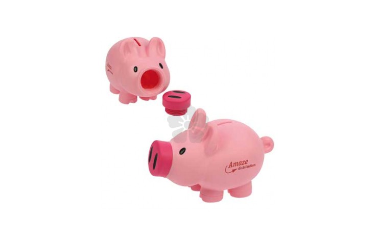 Promotional Moneysaver Pig, Personalised by MoJo Promotions