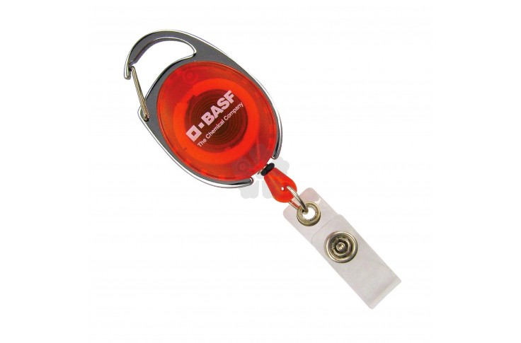 Promotional Oval Bungee Card / Ski Pass Holder, Personalised by MoJo ...