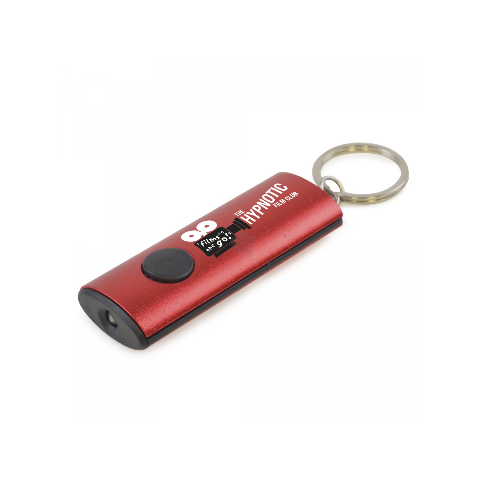Promotional Oval LED Torch Keyring, Personalised by MoJo Promotions