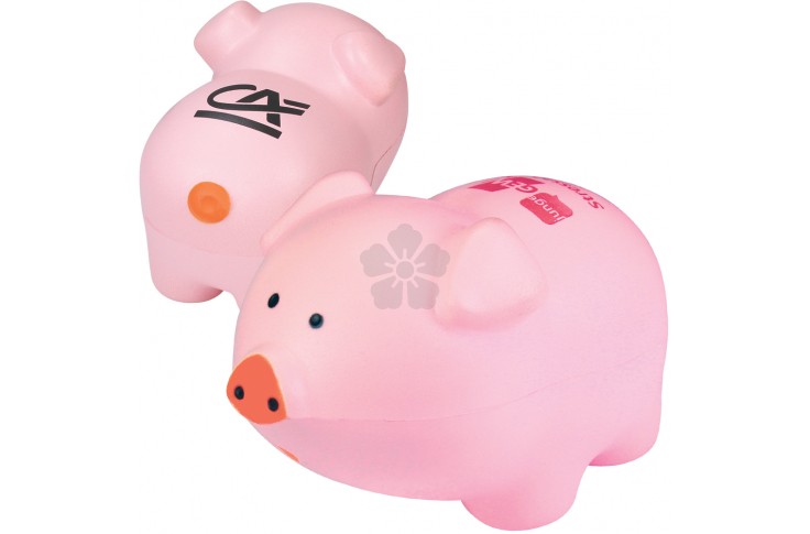 Promotional Pig Stress Item, Personalised by MoJo Promotions