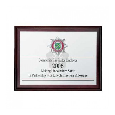Promotional Plaque, Personalised by MoJo Promotions