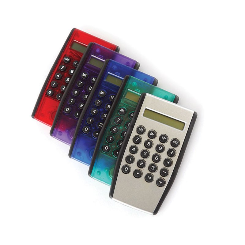 Promotional Pocket Size Calculator, Personalised by MoJo Promotions