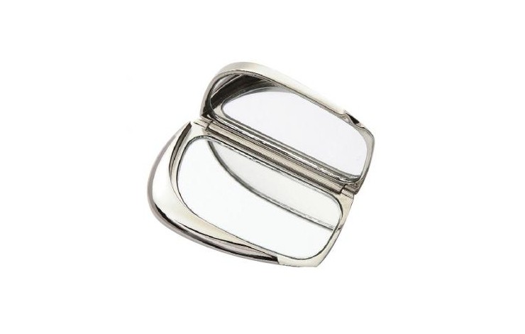 Promotional Polished Compact Mirror, Personalised by MoJo Promotions