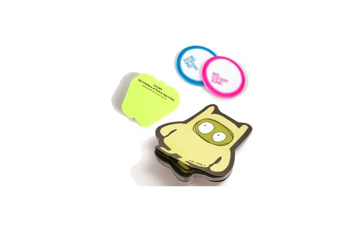 Promotional Post-it Note Shapes, Personalised by MoJo Promotions