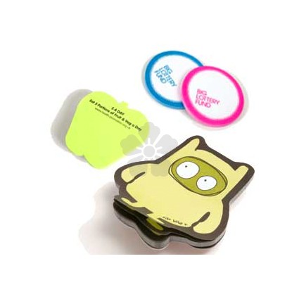 Promotional Post-it Note Shapes, Personalised by MoJo Promotions