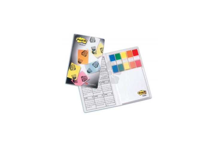 Promotional Post-it Organiser with Note markers, Personalised by MoJo ...