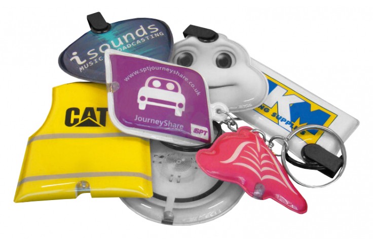 Promotional Bespoke Pressed PVC Torch Key Ring, Personalised by MoJo ...