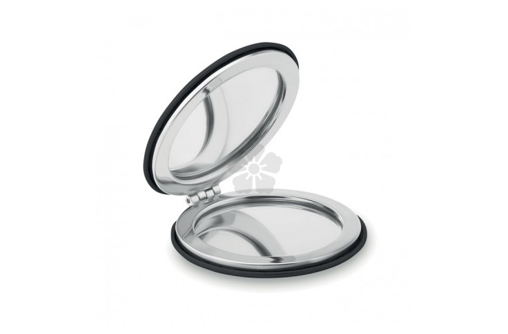 Promotional PU Compact Mirror, Personalised by MoJo Promotions