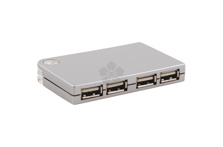 Promotional Rectangular USB Hub, Personalised by MoJo Promotions