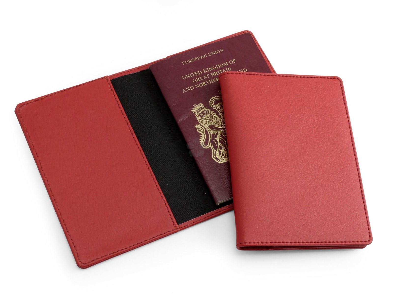 Promotional Recycled Leather Passport Holder, Personalised by MoJo ...