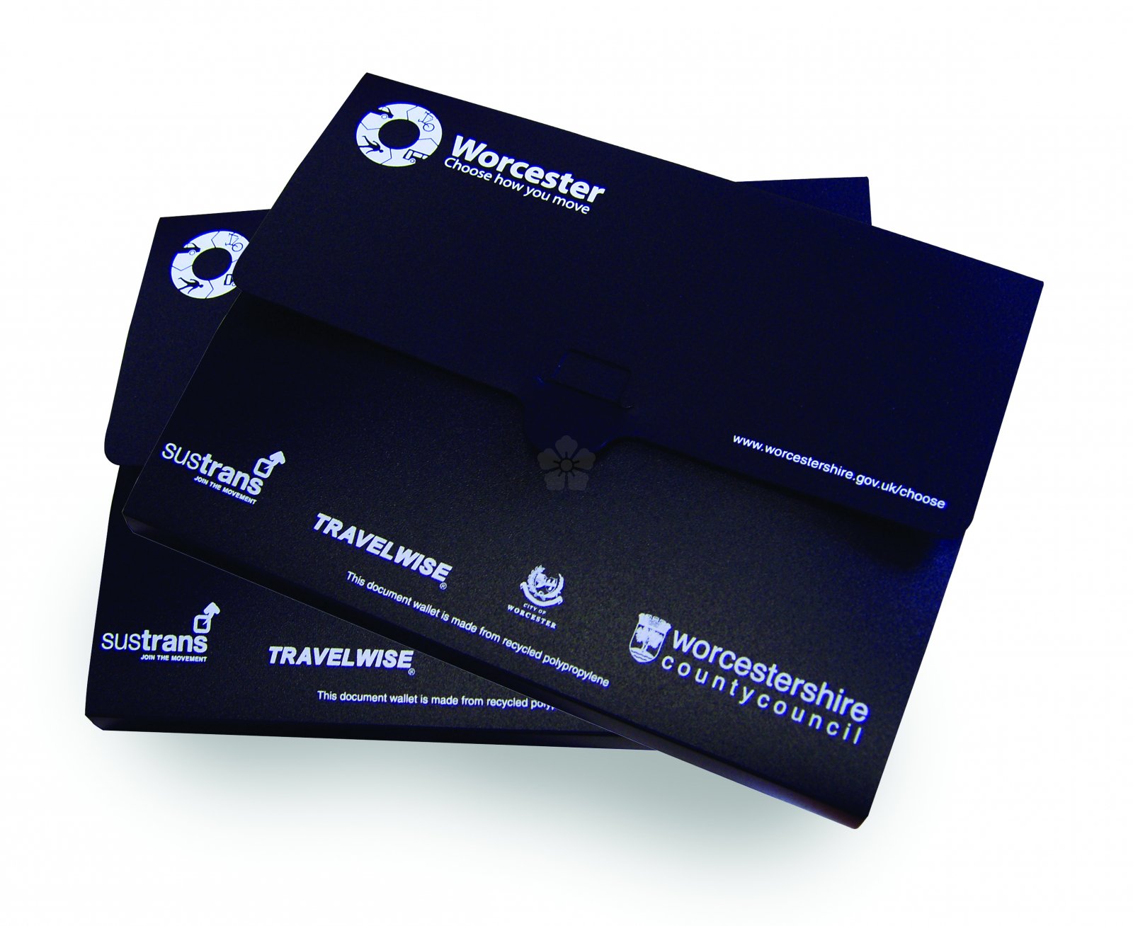 Promotional Recycled Polypropylene Document Wallets - A5, Personalised ...