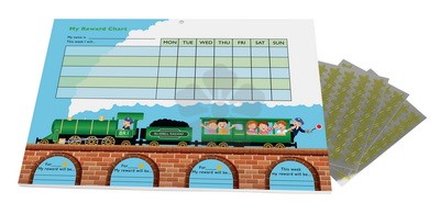 Promotional Reward Chart A4 Size, Personalised by MoJo Promotions