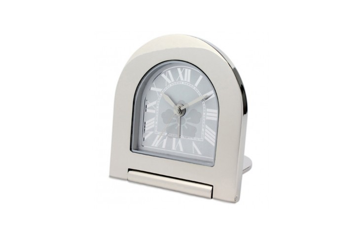 Promotional Rome Metal Alarm Clock, Personalised by MoJo Promotions