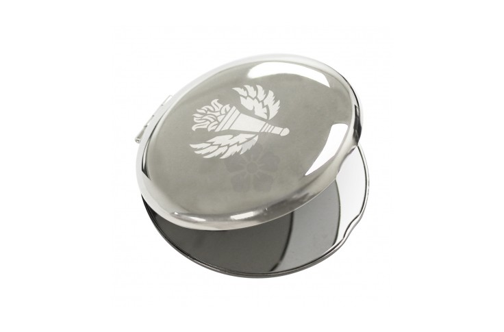 Promotional Round Vanity Mirror, Personalised by MoJo Promotions