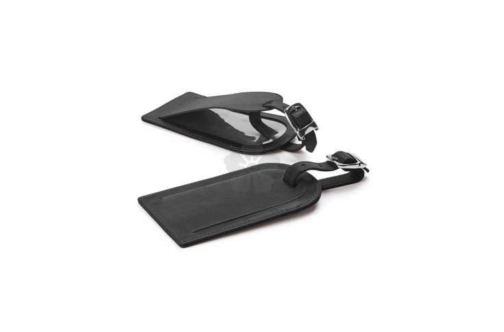 Promotional Sandringham Nappa Leather Luggage Tag, Personalised by MoJo ...