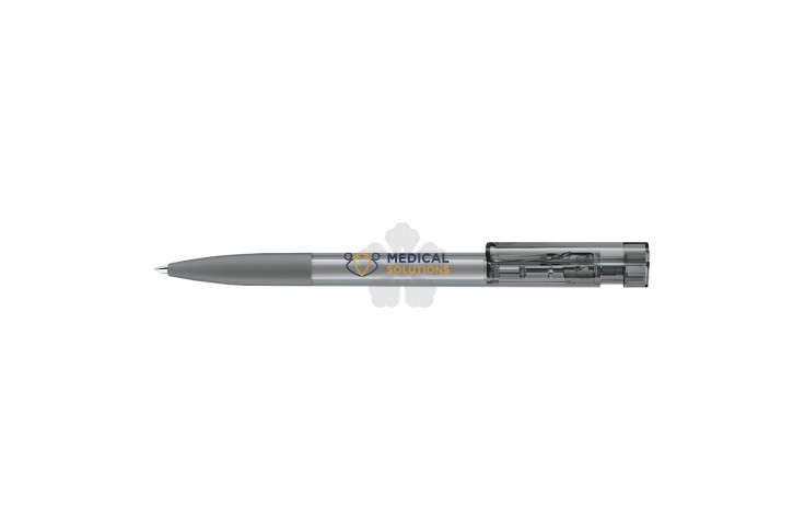 Promotional Senator Liberty Clear Ballpen with Soft Grip, Personalised ...