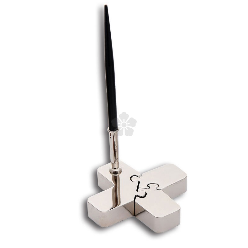 Promotional Shaped Puzzle Pen Holder, Personalised by MoJo Promotions