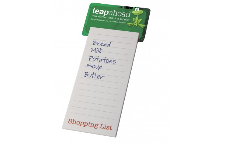 Promotional Shopping List Magnets, Personalised by MoJo Promotions