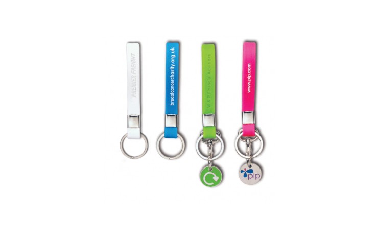 Promotional Silicon Keyring, Personalised by MoJo Promotions