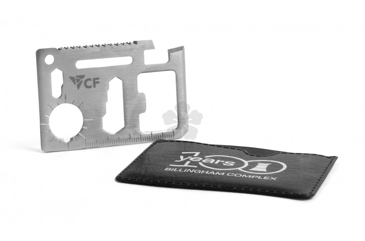 Promotional Slim Multitool in Wallet, Personalised by MoJo Promotions