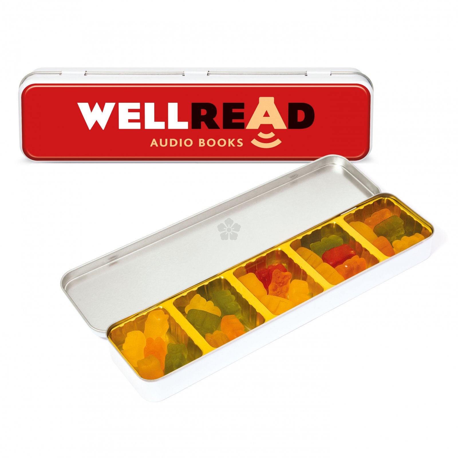 Promotional Slim Tin with Gummy Koala Bears, Personalised by MoJo ...
