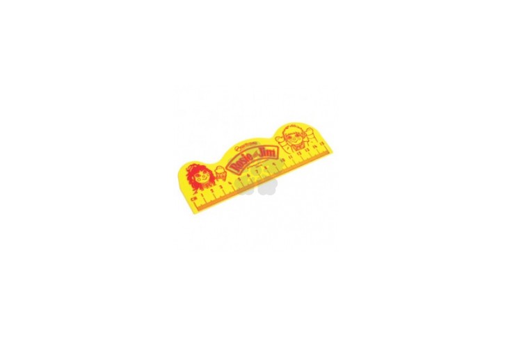 Promotional Small Custom Shape Ruler, Personalised by MoJo Promotions