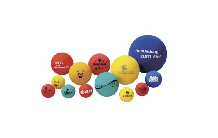 Promotional Foam Ball, Personalised by MoJo Promotions