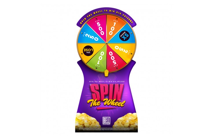 Promotional Spin The Wheel, Personalised by MoJo Promotions
