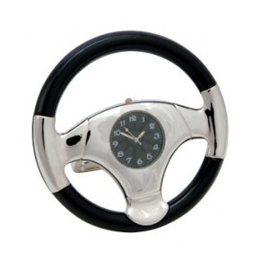 Promotional Steering Wheel Clock, Personalised by MoJo Promotions