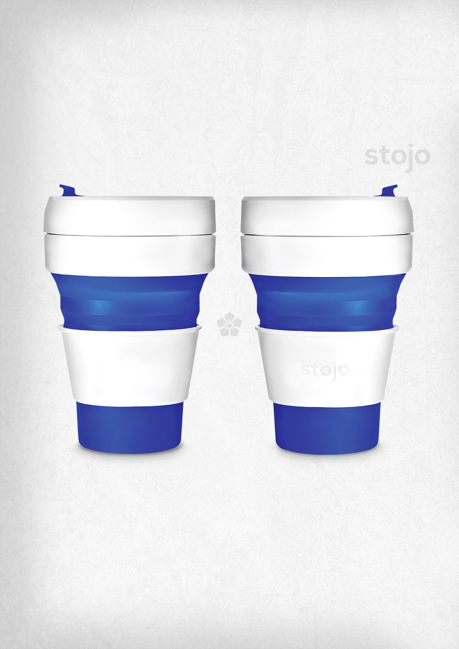 Promotional Stojo Collapsible Pocket Cup, Personalised by MoJo Promotions