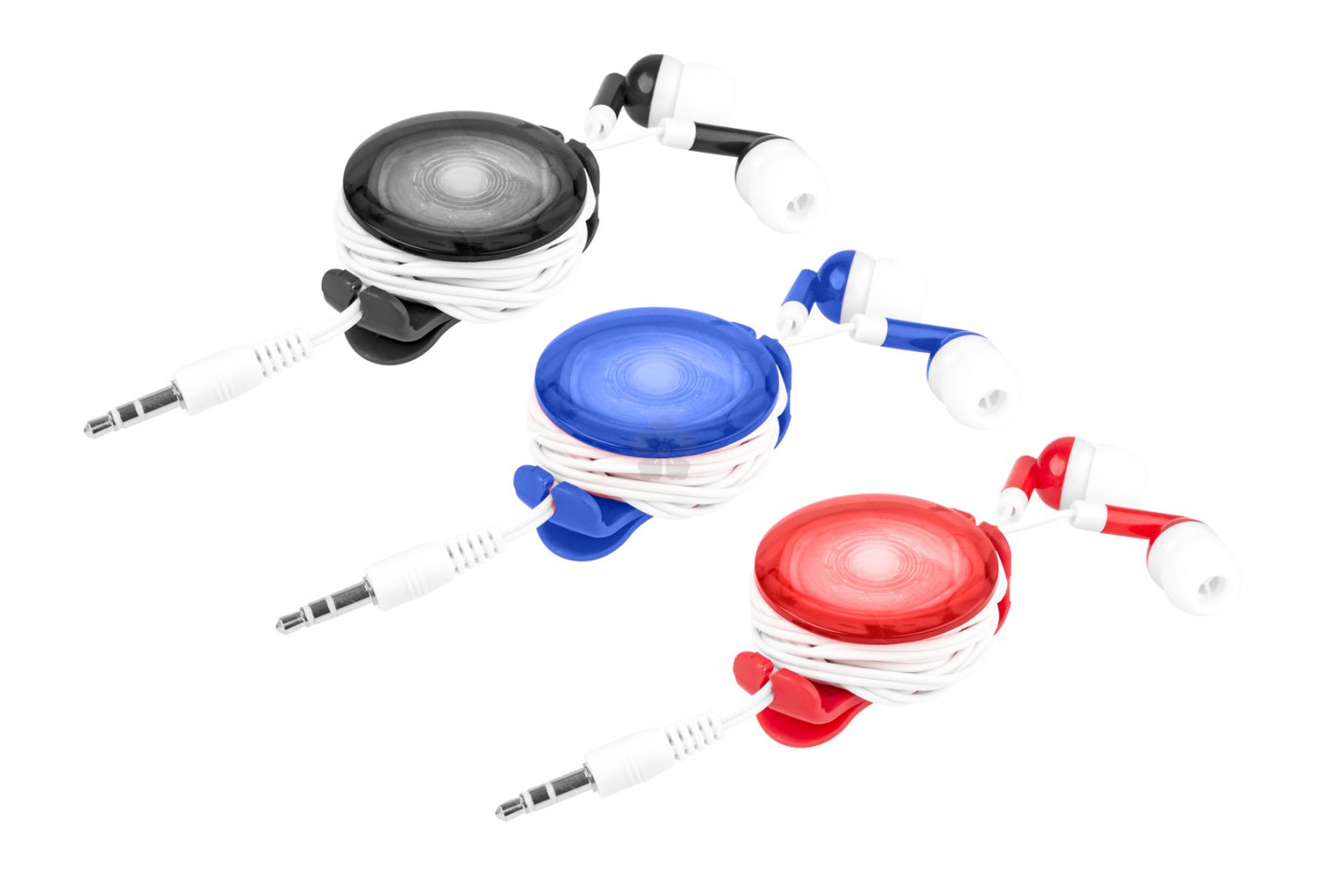 Promotional 2 - In - 1 Earbud and Light-Up Case, Personalised by MoJo ...