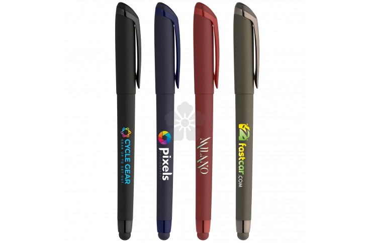 Promotional Swift Soft Touch Gel Pen, Personalised by MoJo Promotions