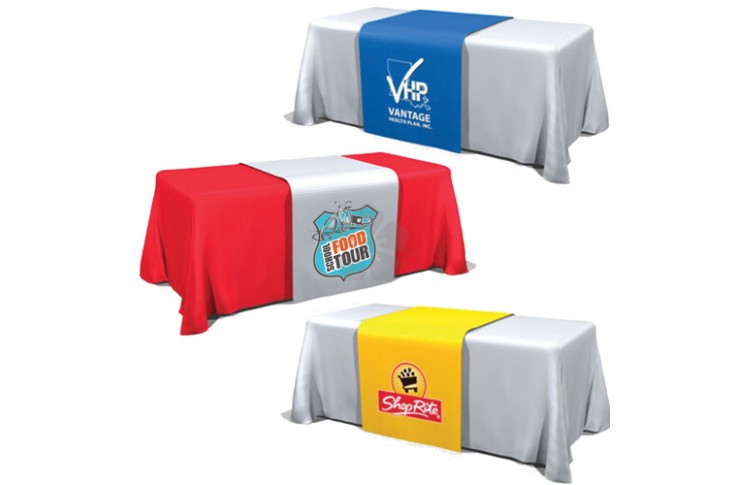 Promotional Table Runner, Personalised by MoJo Promotions
