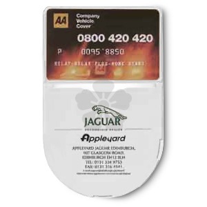 Promotional Tax Disc Holder, Personalised by MoJo Promotions