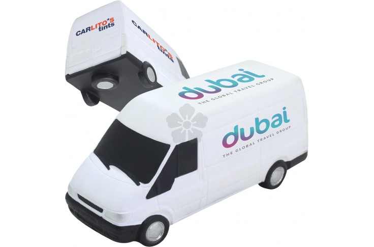 Promotional Transit Van Stress Item, Personalised by MoJo Promotions