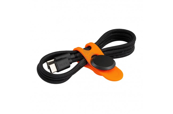 Promotional USB-C Cable with Cable Tie, Personalised by MoJo Promotions