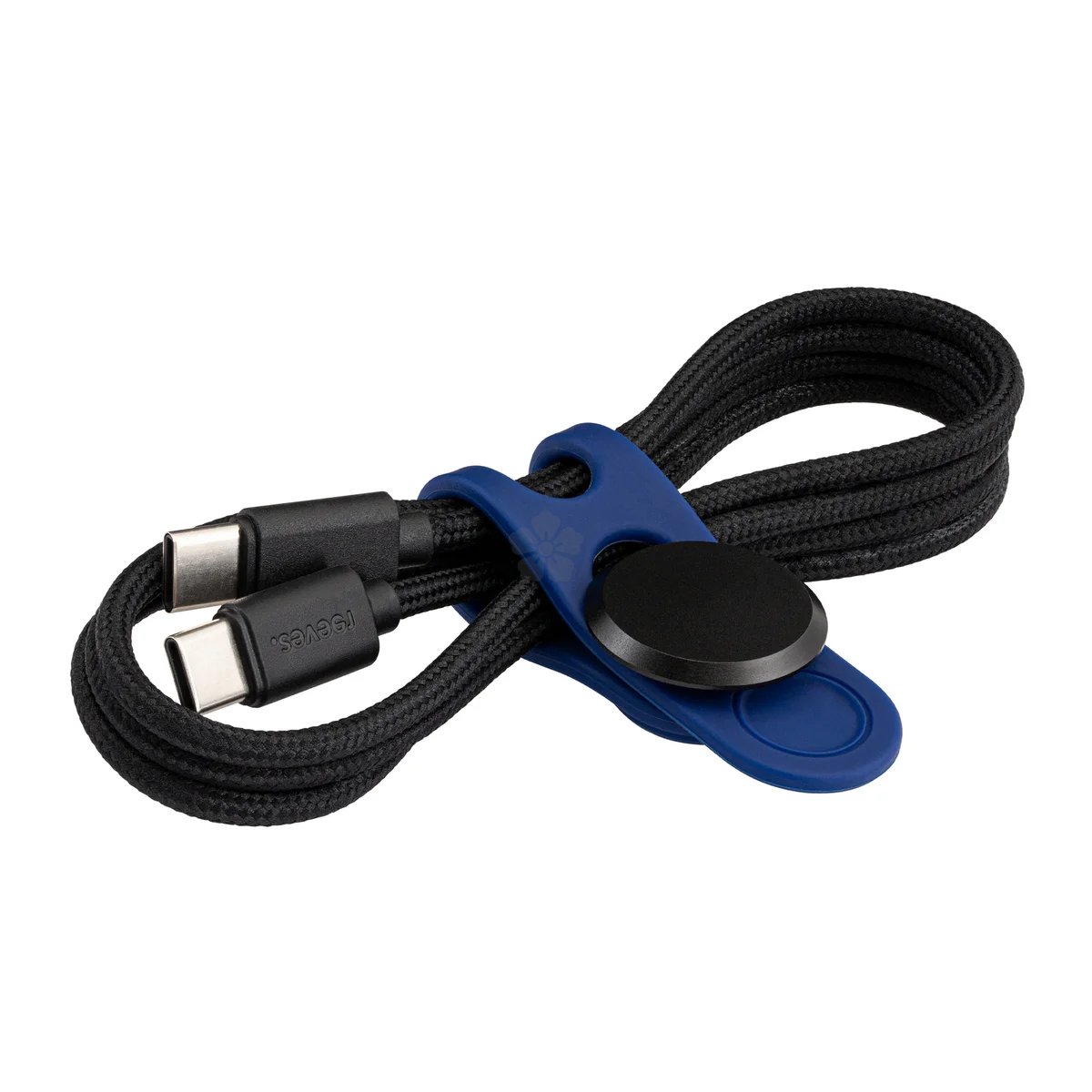 Promotional USB-C Cable with Cable Tie, Personalised by MoJo Promotions