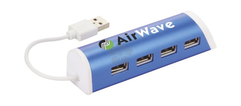 Promotional USB Hub & Phone Stand, Personalised by MoJo Promotions