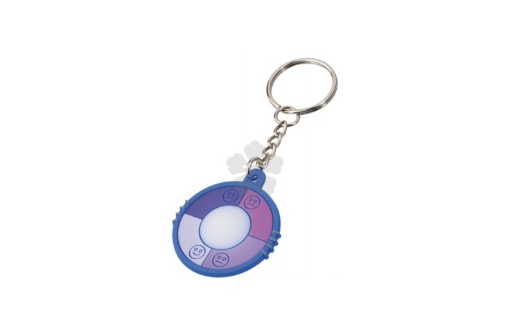 Promotional UV Keychain, Personalised by MoJo Promotions