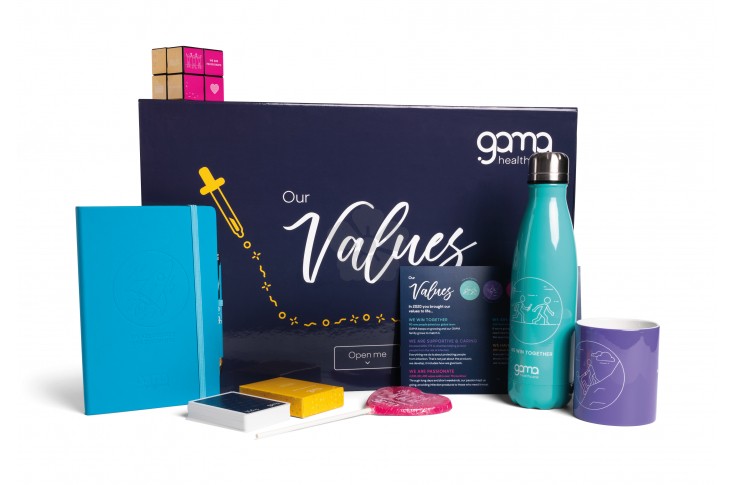 Promotional Values Gift Box, Personalised by MoJo Promotions