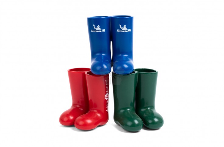 Promotional Wellington Boot Pen Pot, Personalised by MoJo Promotions
