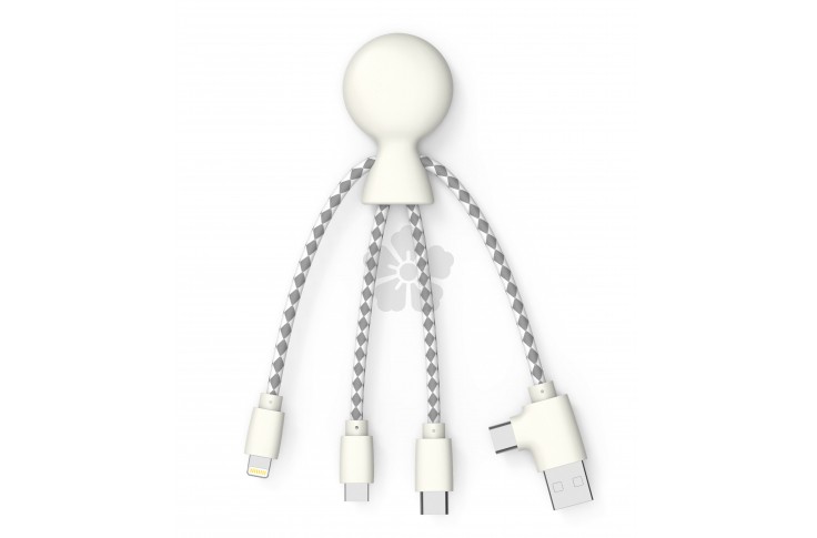 Promotional Xoopar Mr. Bio Multi Function Charging Cable, Personalised ...