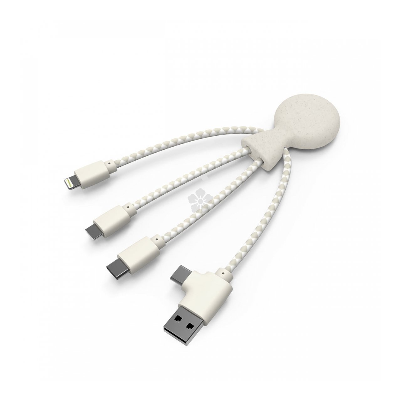 Promotional Xoopar Mr. Bio Wheat Straw Charging Cable, Personalised by ...