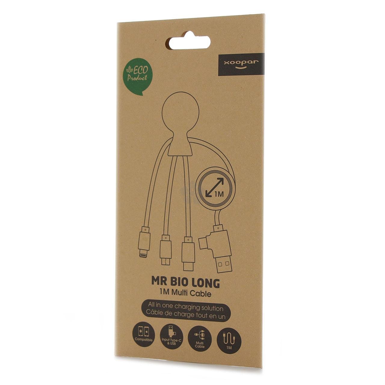 Promotional Xoopar Mr. Bio Wheatstraw XL Multi Cable, Personalised by ...