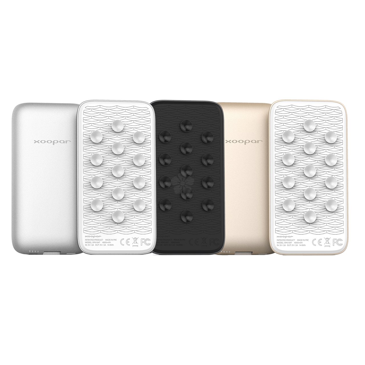 Promotional Xoopar Squid Bubble Bang 4000 mAh Power Bank, Personalised ...