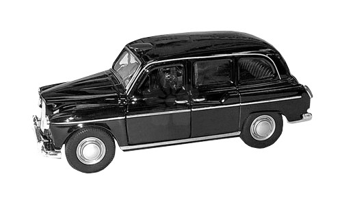 Promotional Diecast London Taxi, Personalised by MoJo Promotions