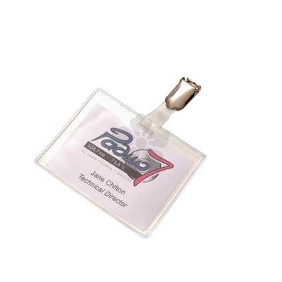 Promotional Hanging Clip Badge, Personalised by MoJo Promotions